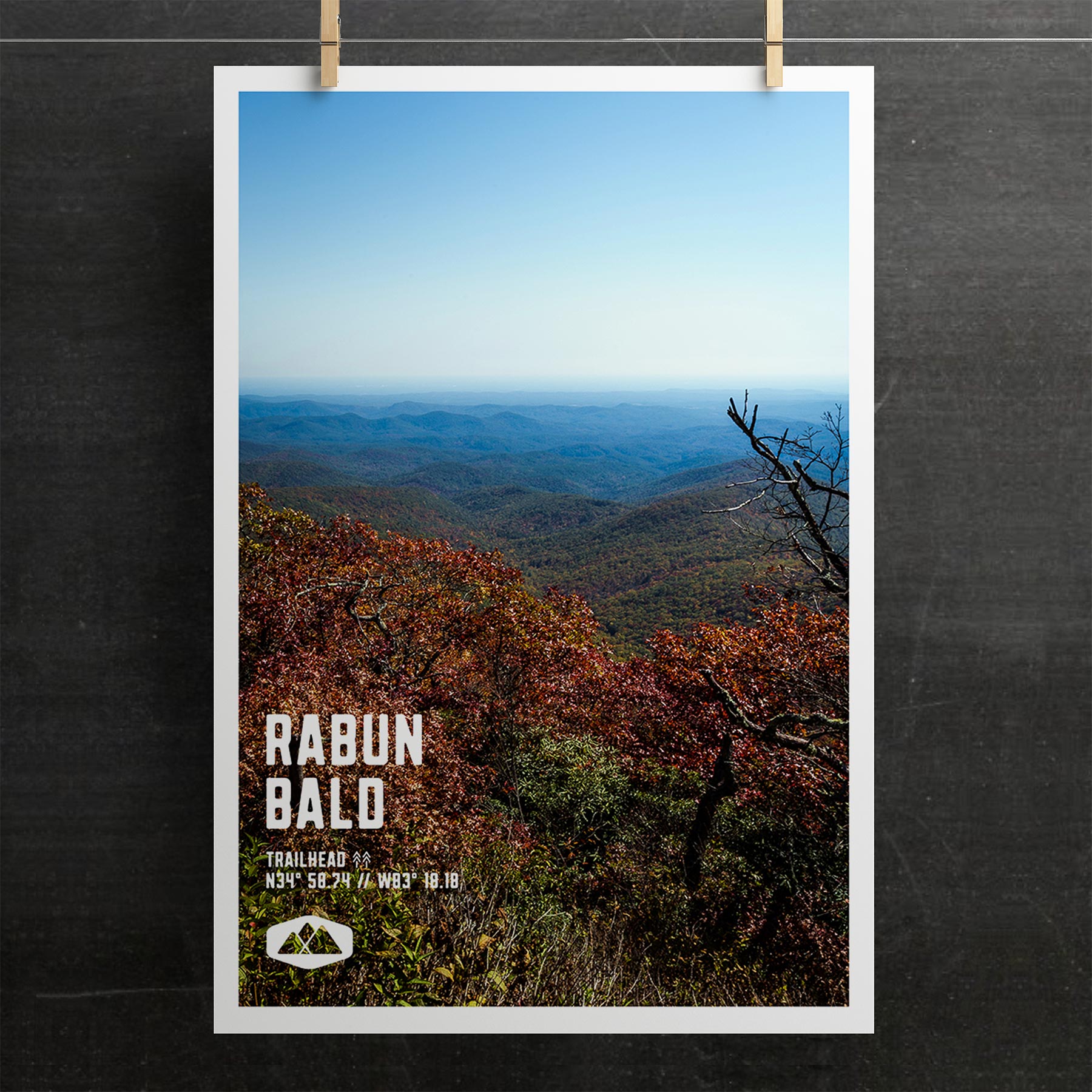 Rabun Bald Poster – Trailful Outdoor Co.